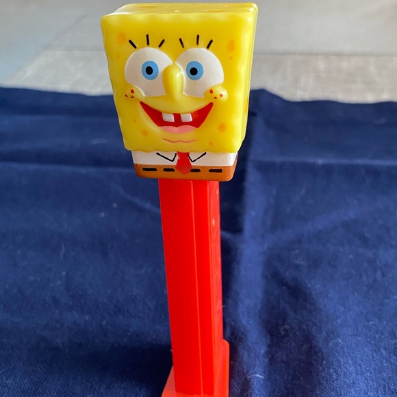 PEZ | Toys | Vintage Spongebob Squarepants Pez Dispenser Red Stem ...